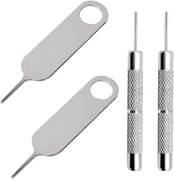 Amazon.com: AYWFEY 4 Pcs SIM Card Removal Openning Tool Tray Eject Pins ...