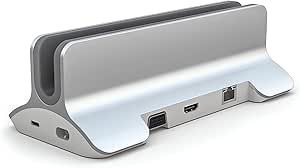 Amazon.com: Vertical Laptop Stand with 12 IN 1 USB Hub Laptop Docking ...