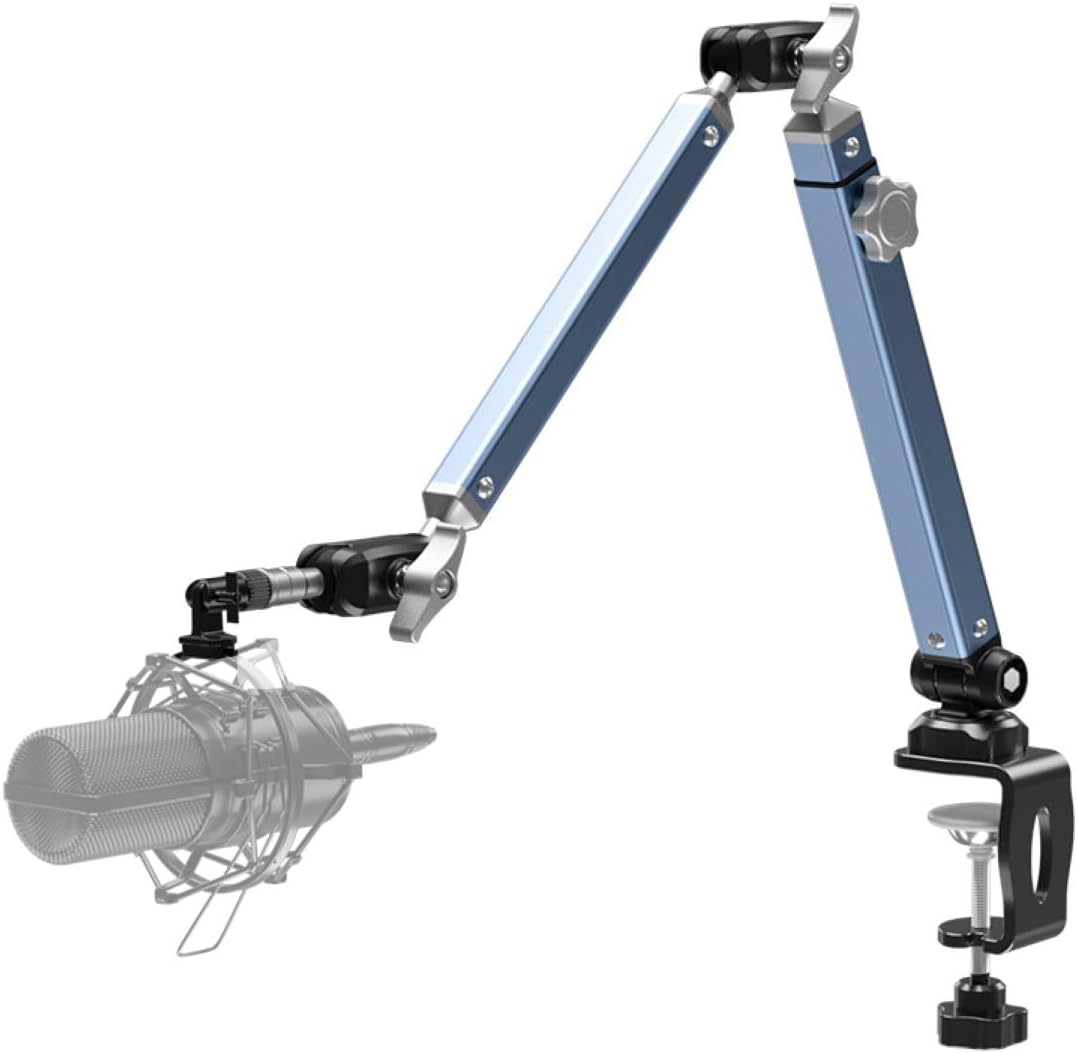 Amazon.com: Microphone Boom Arm with Desk Mount, Aluminum Alloy ...