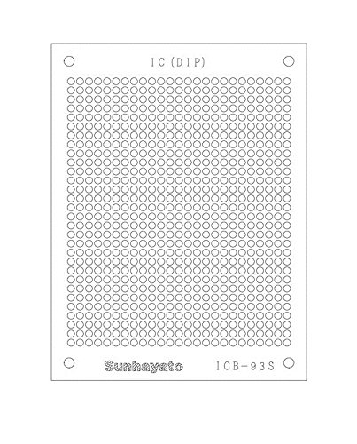 Amazon | サンハヤト 小型ユニバーサル基板 ICB-93S | 基板 | 産業・研究開発用品 通販
