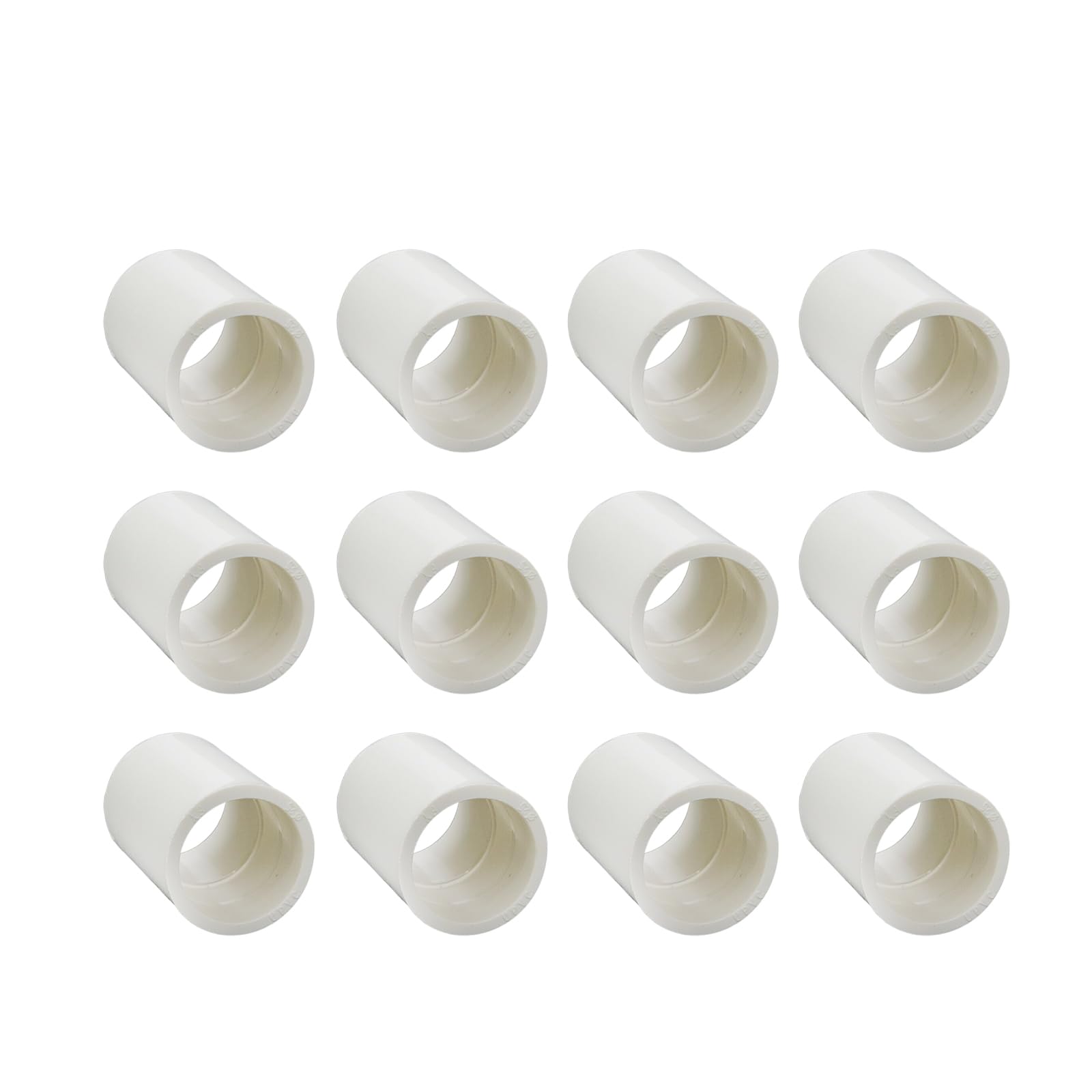 Amazon.com: Meprotal PVC Coupling Adapter Pipe Fitting (Socket x Socket ...