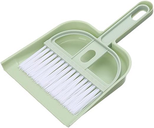Plastic Mini Desktop Sweep Cleaning Brush Small Broom Dustpan Set ...