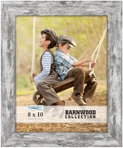 Amazon.com - Rustic Decor 8x10 Picture Frames - Barnwood Reclaimed Wood ...