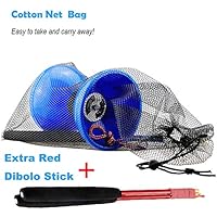 Amazon.com: MAGICYOYO Pro Triple Bearing Diabolo Medium Size 5” Blue ...