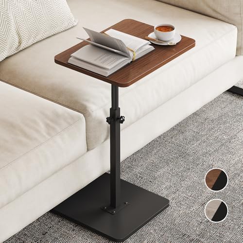 Amazon.com: NiHome Minimalist Height Adjustable End Table, 360 ...