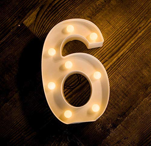 Buy The Bright Storey® Marquee Alphabet Number Sign Light Hanging Table ...