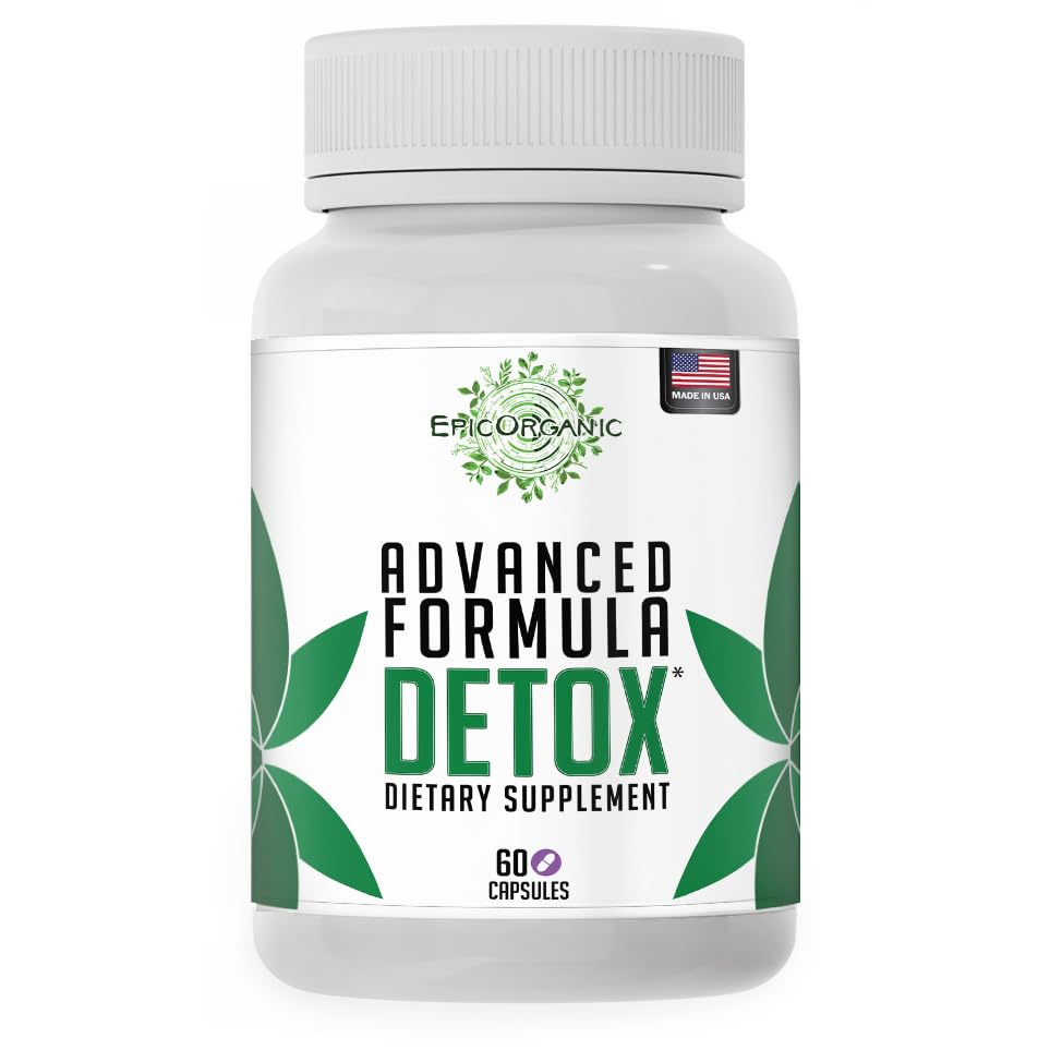 Amazon.com: Epic Organicum Total Detox Cleanse | 10-Day Supply Detox ...