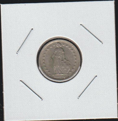 1971 CH Standing Helvetia with Lance and Shield 1/2 Franc Choice About ...