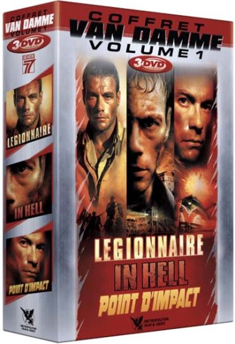 Amazon.com: Coffret Jean Claude Van Damme N°1 - 3 DVD : Légionnaire ...