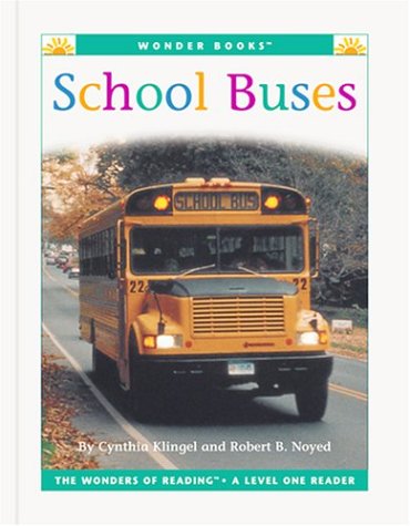 Amazon.com: School Buses (Wonder Books Level 1 Transportation ...