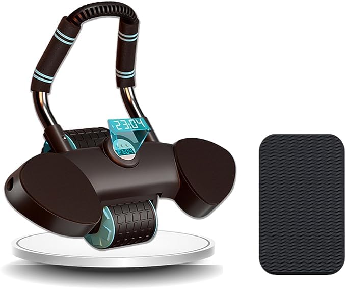 Automatic Rebound Abdominal Wheel,Support Rebound Ab Roller with Timer ...