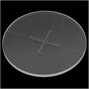 Amazon.co.jp: Microscope Accessories Kit DIV 0.1mm Eyepiece Micrometer Microscope Calibration ...