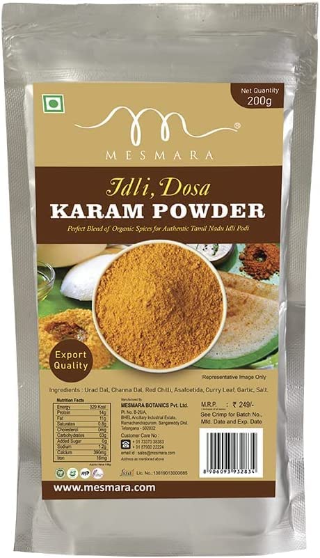 Buy TARIN Karam/Milagai Powder – Idli Dosa Podi – Chutney Podi Masala ...