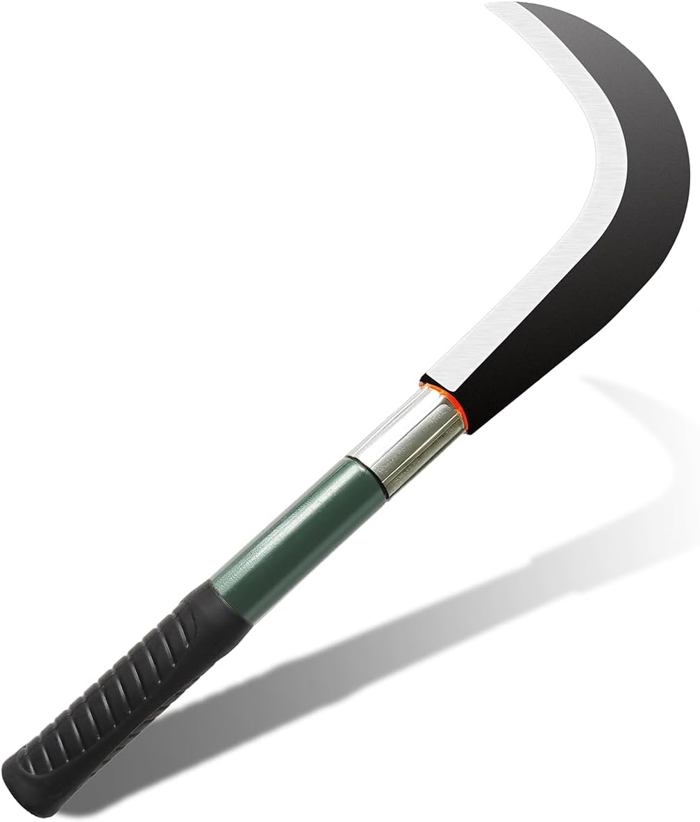 Amazon.com: Sickle Knife Brush Clearing Sickle Garden Tool with Carbon ...