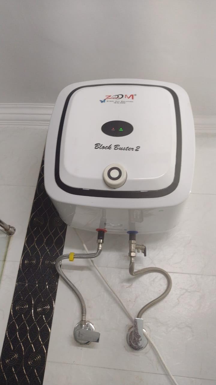 Zoom Block Buster 6 ltr Water Heater geyser Enhanced Safety, Rust Proof ...