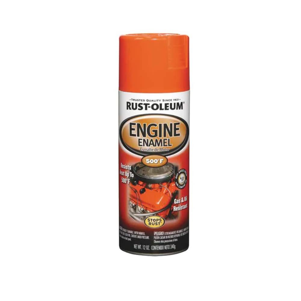 12 Oz Chevy Orange Engine Enamel Spray Paint 248941 [Set of 6] - Amazon.com
