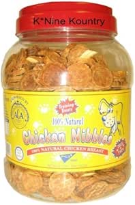 Amazon.com : Chicken Breast nibbles-36oz, case of 12 : Pet Snack Treats ...