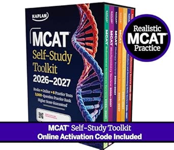MCAT Self-Study Toolkit 2026-2027: Includes MCAT Complete 7 Book Set, 6 ...