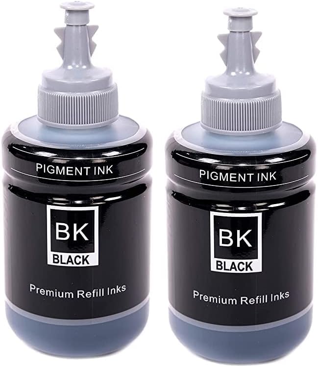 Refill Ink for Use in Epson M100, M200 Printers - Black Refill Ink 70 ...