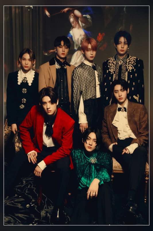 POSTERNEST Enhypen South Korean Boy Band Poster Matte Finish Paper ...