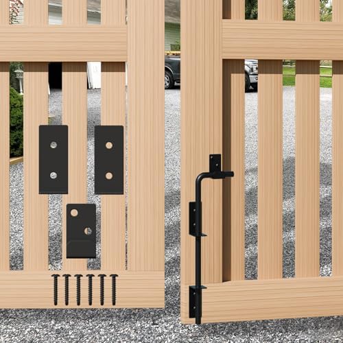 Amazon.com: 12 Inch Cane Bolt Gate Drop Rod Heavy Duty Gate Hardware ...