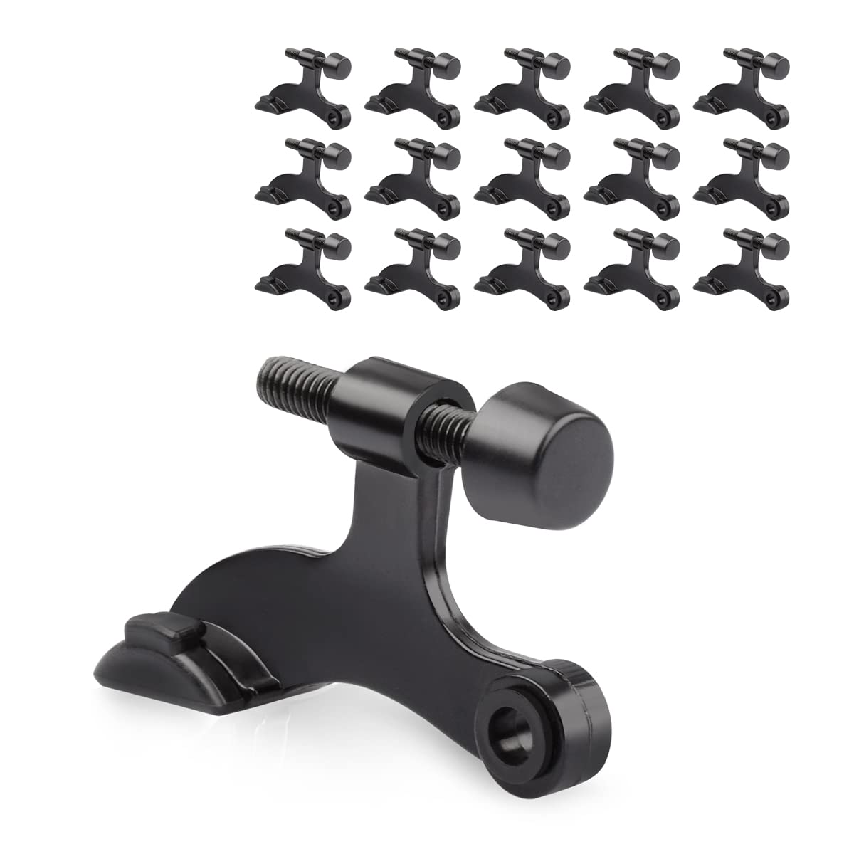 Amazon.com: KOVOSCH 16 Pack Hinge Pin Door Stopper Black - Adjustable ...
