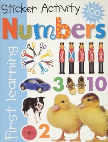 Amazon.com: Sticker Activity Numbers (Sticker Activity Fun ...