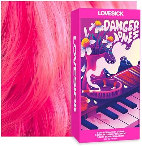 Amazon.com : Danger Jones Semi-Permanent Hair Color (Lovesick - Neon ...