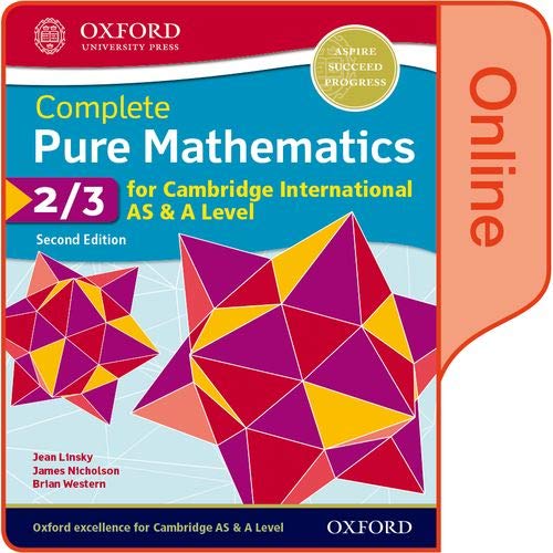 Amazon.com: Pure Mathematics 2 & 3 for Cambridge International AS & A ...