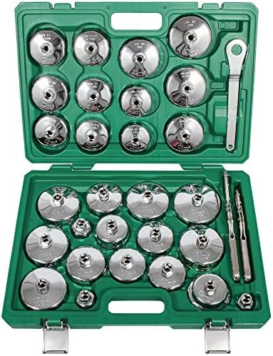 Amazon.com: V-SEK Oil Filter Wrench Set, 31PCS Oil Filter Socket Set ...