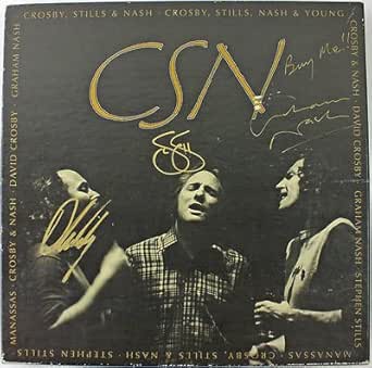 CROSBY STILLS NASH & YOUNG SIGNED CSN BOX SET CSNY PSA/DNA #W07031 at ...