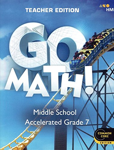 Go Math! Accelerated 7 2018: Houghton Mifflin Harcourt: 9781328772954: Amazon.com: Books