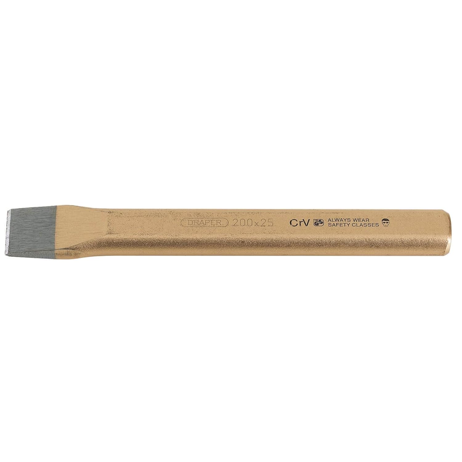 Draper 51629 95 Expert Flat Cold Chisel, 25mm x 200mm : Amazon.co.uk ...