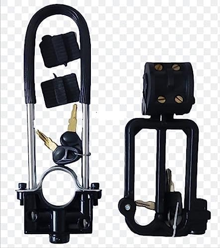 YASH ENTERPRRIES, Bike Front Wheel Lock with Helmet Lock Combo for All ...