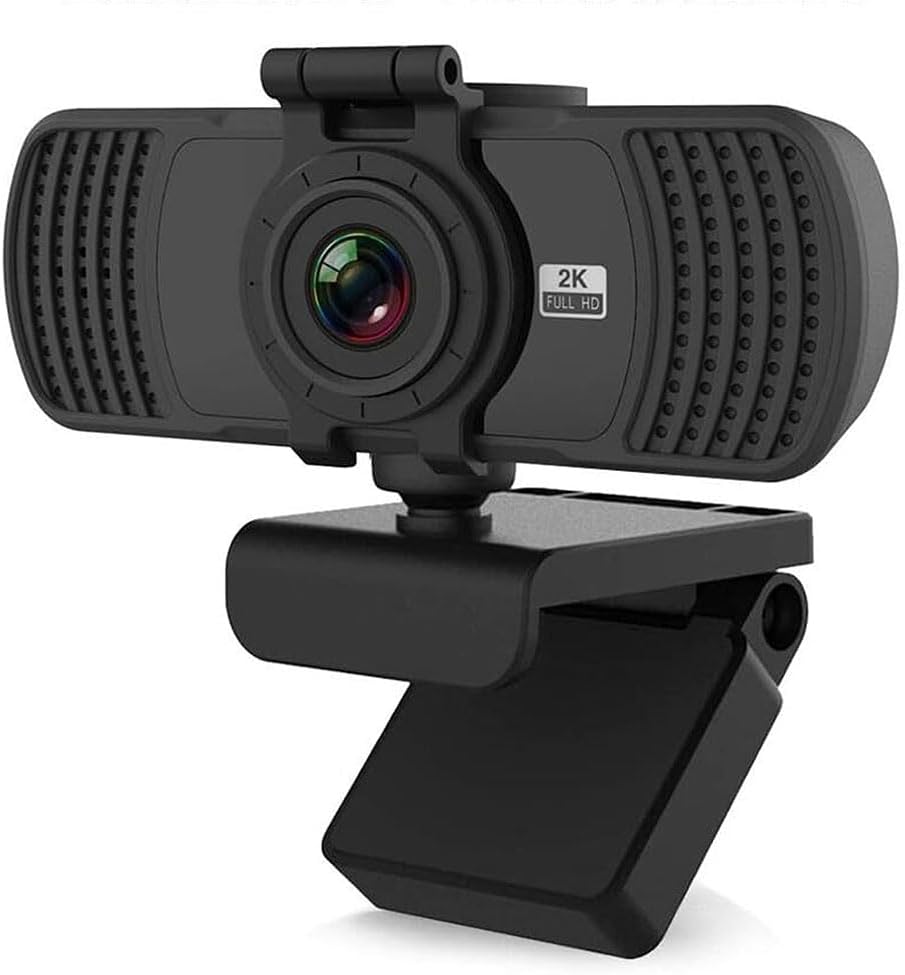 Amazon.com: facealink Webcam with Microphone, 4MP Webcam with Privacy ...