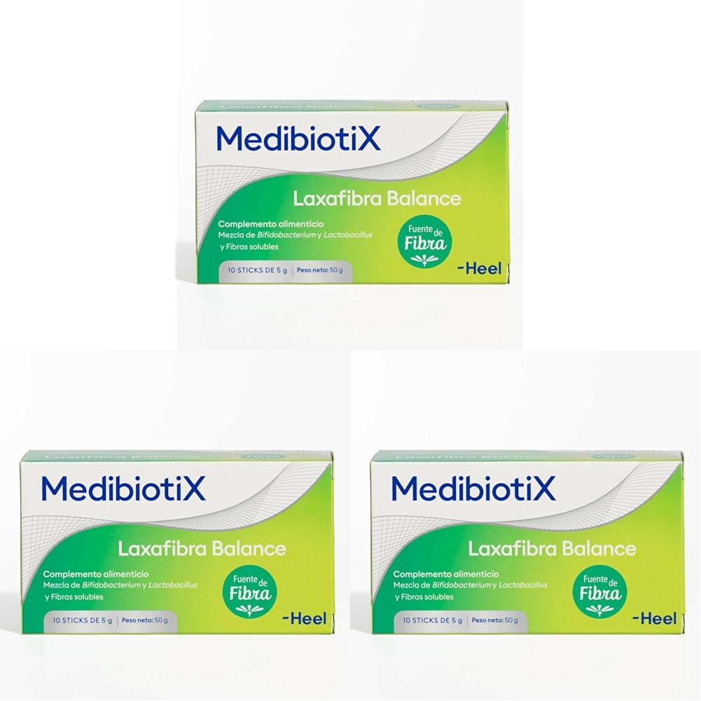 MedibiotiX - Laxafibra Balance, Complemento Alimenticio con Prebióticos ...