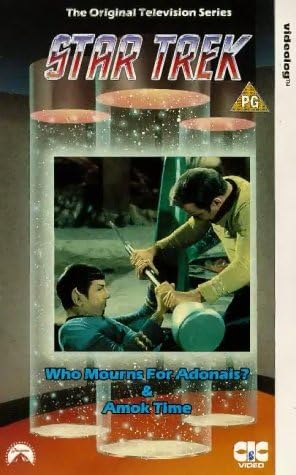 Star Trek: Who Mourns For Adonais/Amok Time [VHS] : William Shatner ...