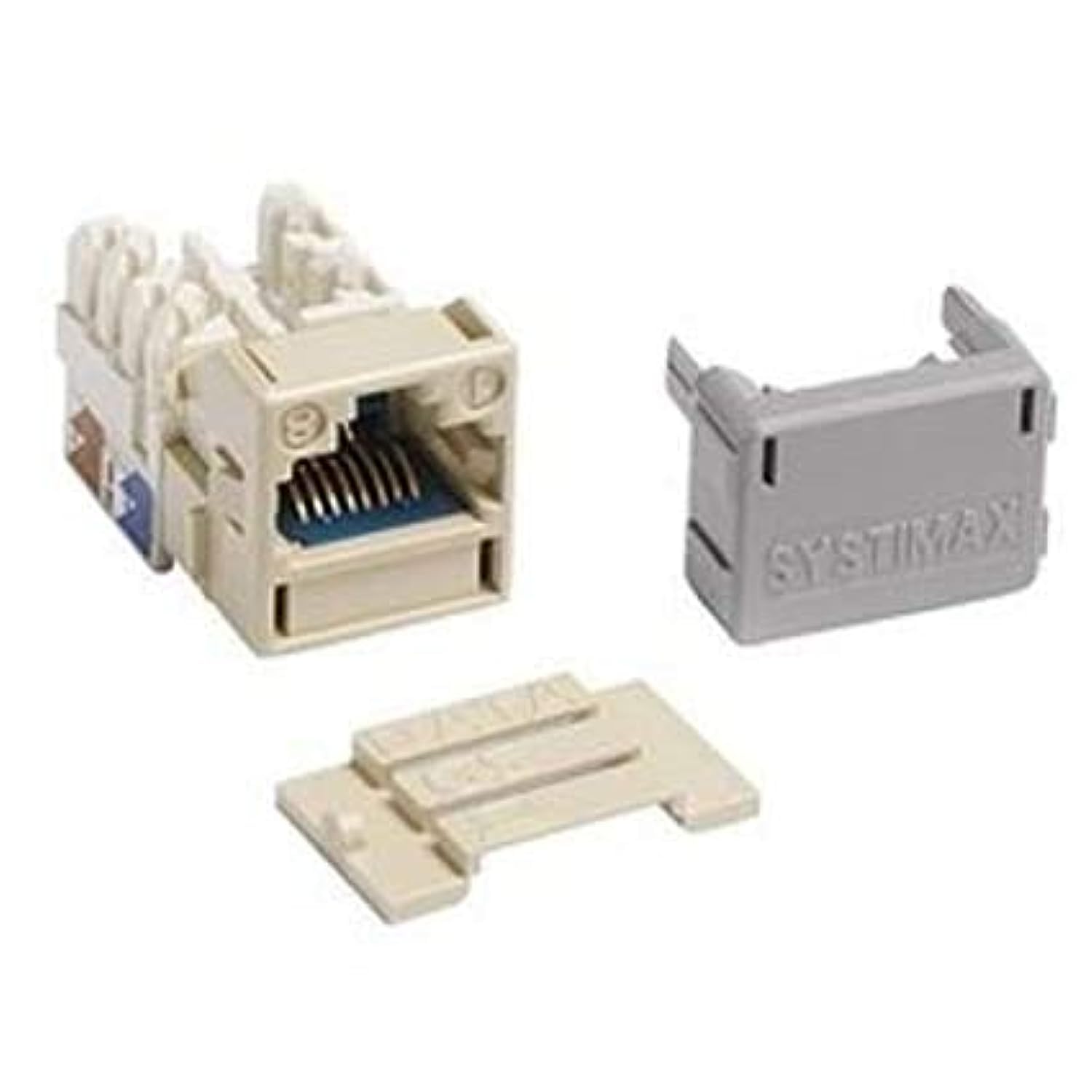 Commscope Systimax MGS600 Cat-6A Information Outlet (Ivory) : Buy ...