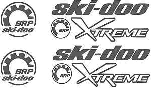 Amazon.com: WYJPFN 4pcs for BRP SKI-DOO Xtreme Team Sticker Decal ...