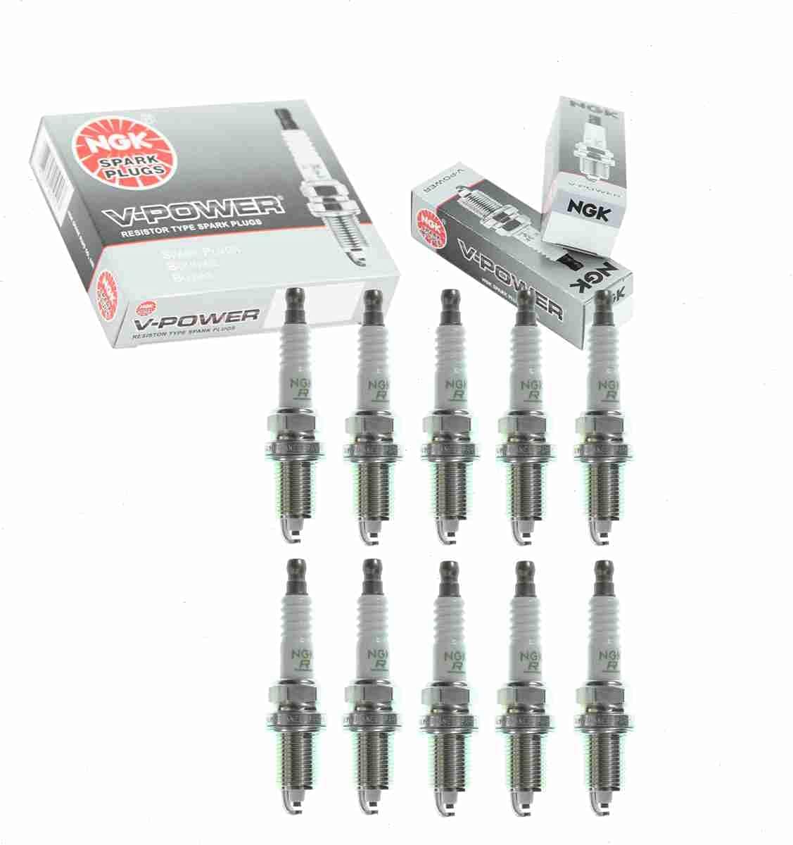 Amazon.com: 8 pc NGK V-Power Spark Plugs compatible with Dodge Ram 1500 ...