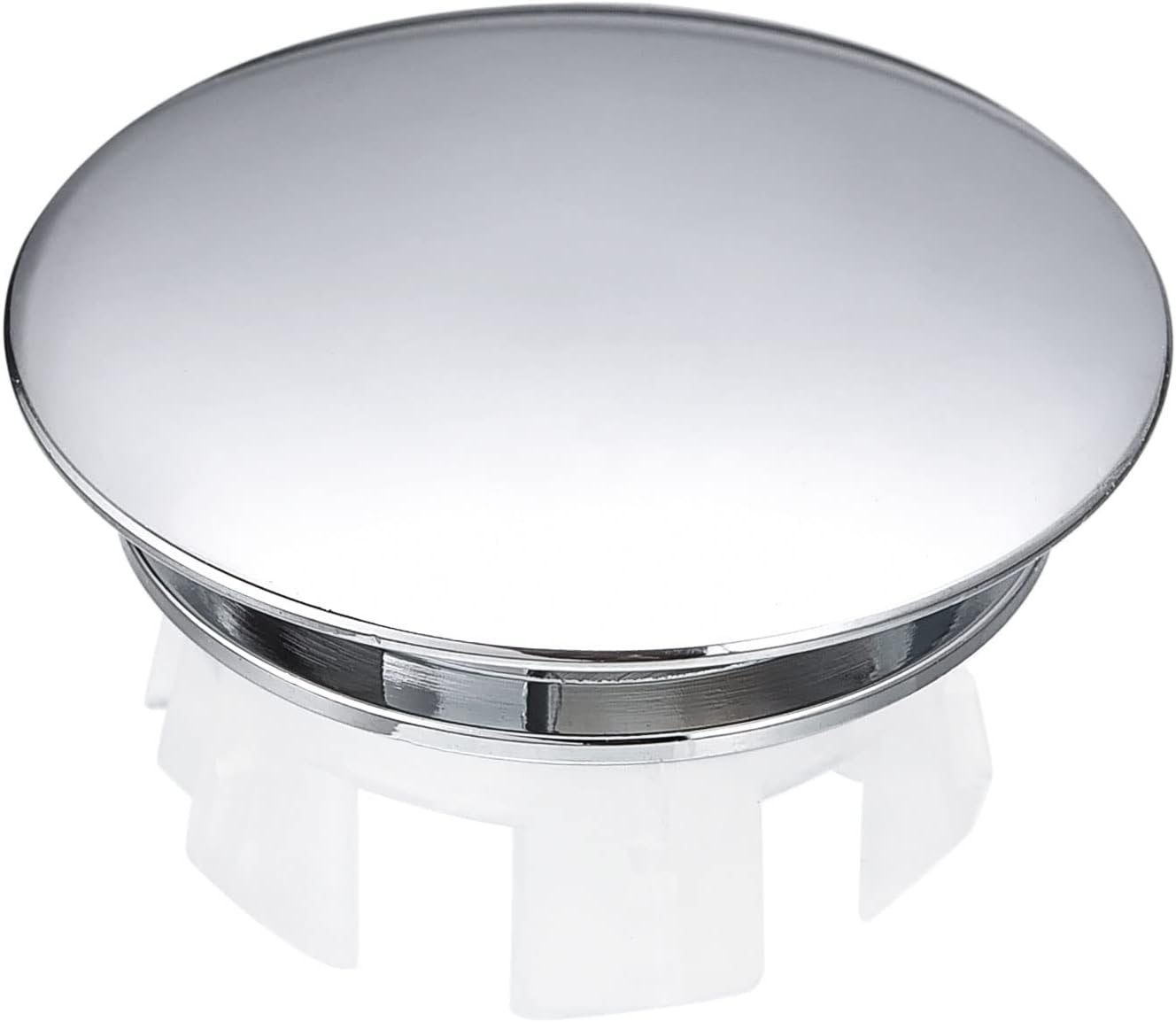 uxcell Sink Trim Overflow Cover, Sink Overflow Rings Bathroom Kitchen ...