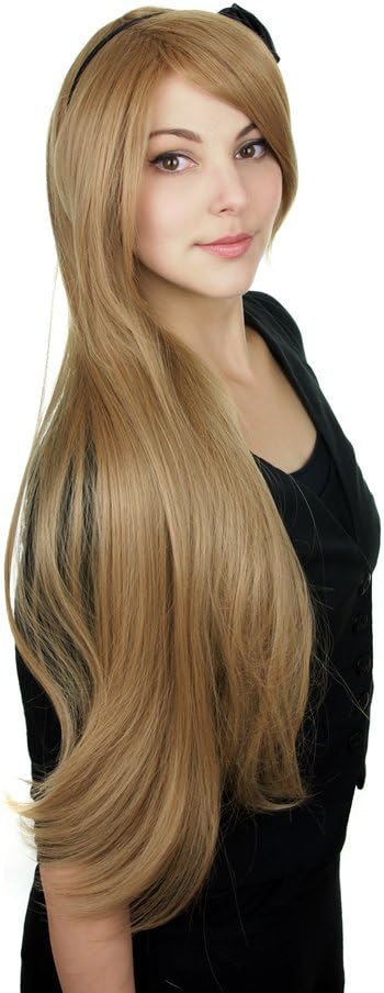 Prettyland C959-80cm Dense impervious Straight Heat-Resistant Cosplay ...
