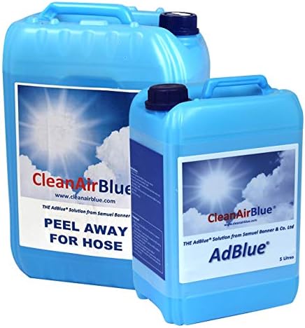 CleanAirBlue Adblue 15 Litres with Pouring Spouts 5 & 10 Litre Bundle ...