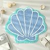 Amazon.com: YRXRUS Seashells Bathroom Rug, Blue Bathroom Rugs, Ocean ...