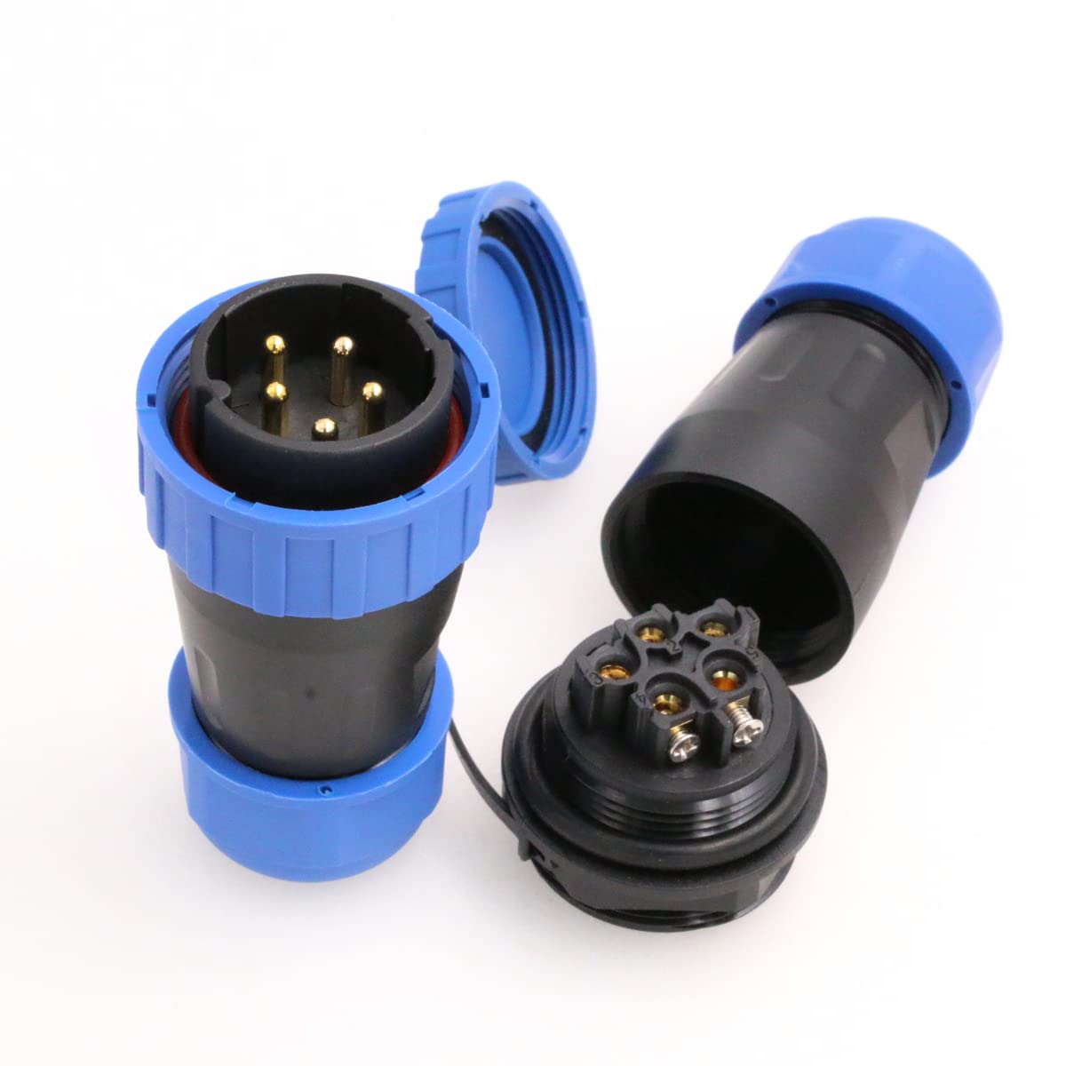 Snapklik.com : TY28 5 Pin 380V 25A Electrical Wire Connector No ...