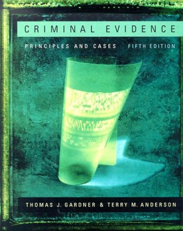 Buy Criminal Evidence: Principles and Cases Book Online at Low Prices ...