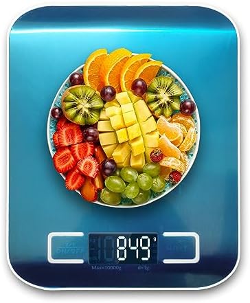 URBANFIX Stainless Steel Digital Kitchen Weighing Scale & Food Weight ...