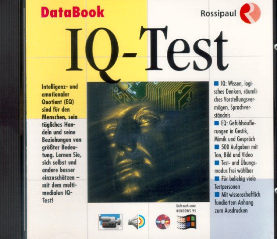 Amazon.co.jp: IQ- Test. CD- ROM fuer Windows ab 3.1/95 : 本
