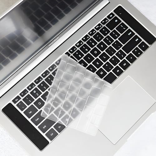 Laptop Keyboard Protector - Transparent silicone cover for 15/16 inch ...