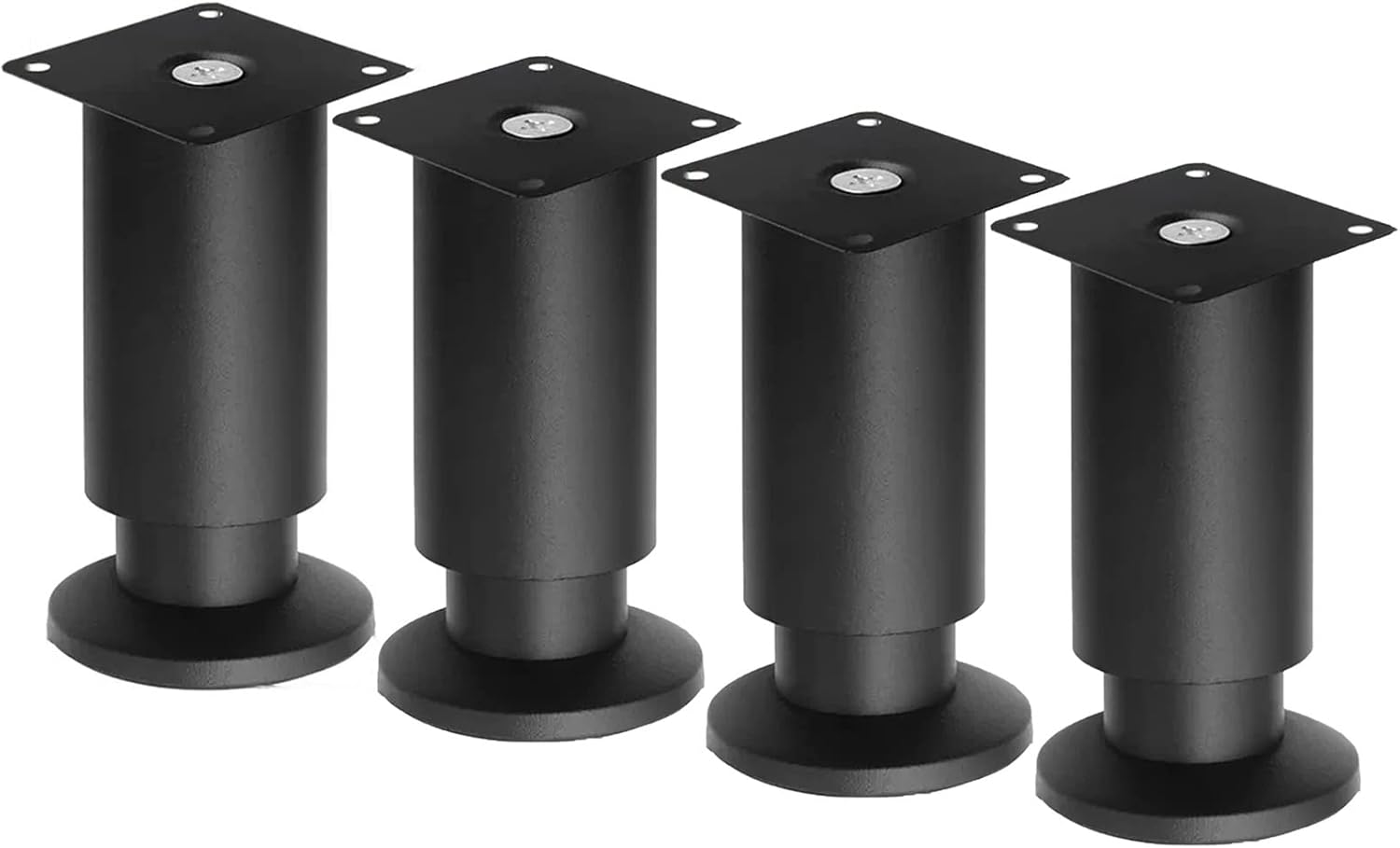 Amazon.com: Adjustable Stainless Steel Cabinet Legs,Metal Legs,Round ...